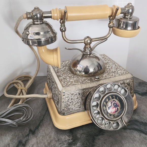 radio shack | Accents | Vintage 97s French Continental Rotary Phone By ...